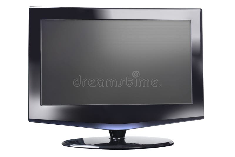 Flat Plasma Display stock photo. Image of futuristic, isolated - 2632954