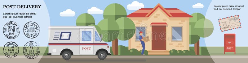 Van Postbox Stock Illustrations – 202 Van Postbox Stock Illustrations ...