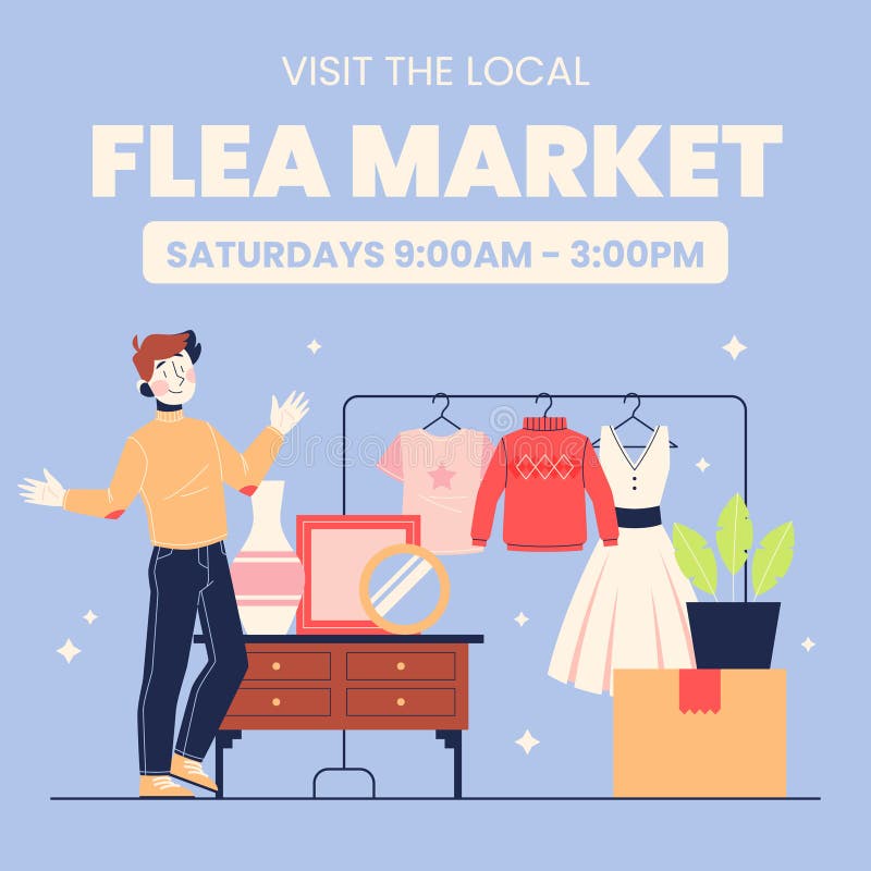 Flea Market Logo Stock Illustrations – 1,521 Flea Market Logo Stock ...