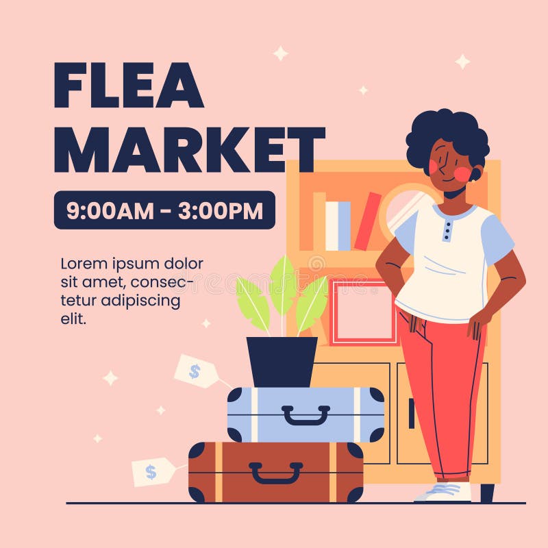 Flea Market Logo Stock Illustrations – 1,521 Flea Market Logo Stock ...