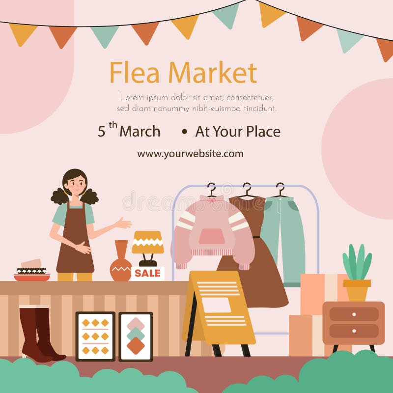 Flea Market Logo Stock Illustrations – 1,511 Flea Market Logo Stock ...