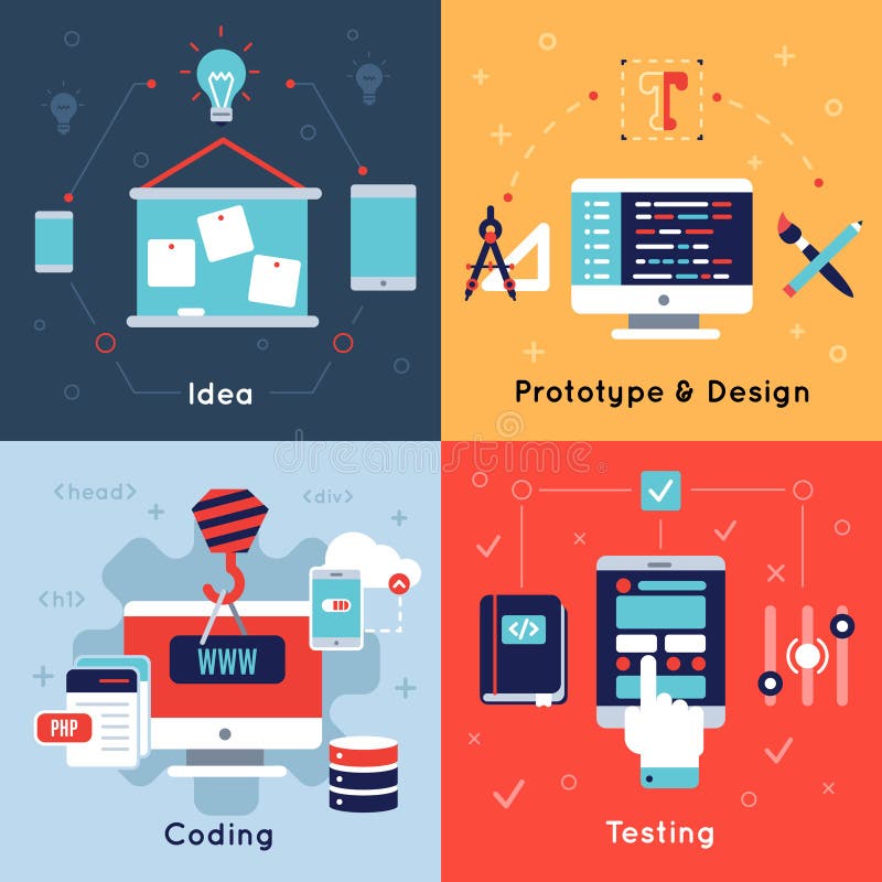 Programm Prototype Stock Illustrations – 6 Programm Prototype Stock ...