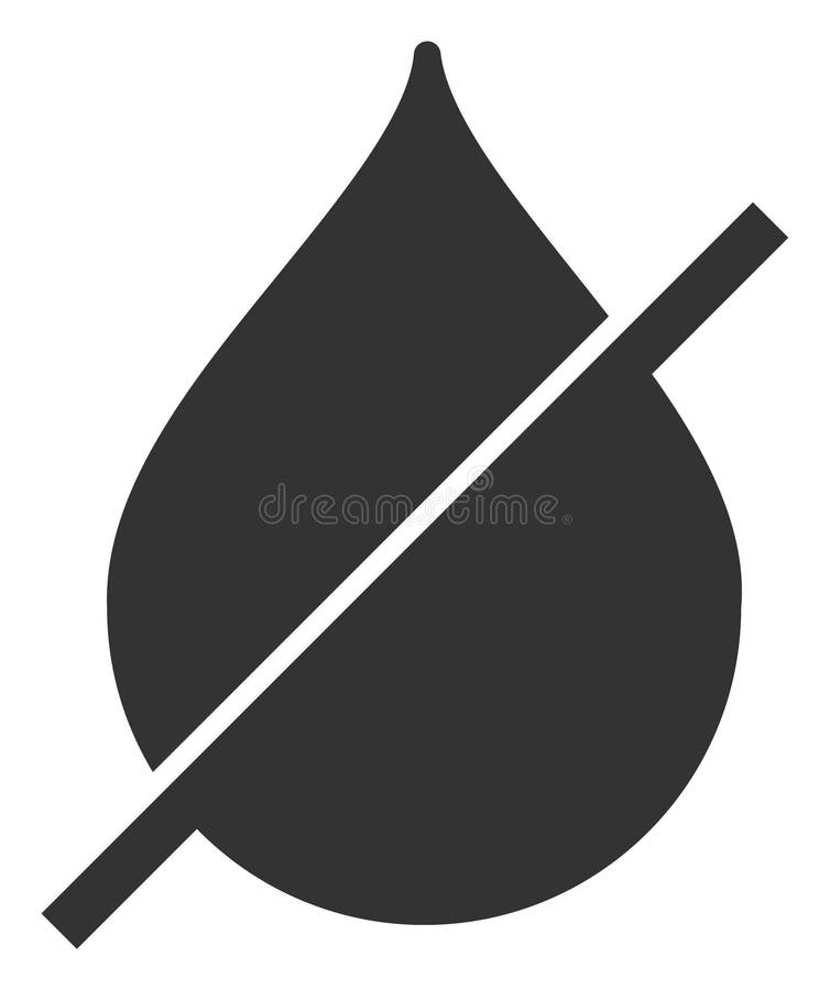 Raster Rain Umbrella Warning Triangle Sign Icon Stock Illustration ...