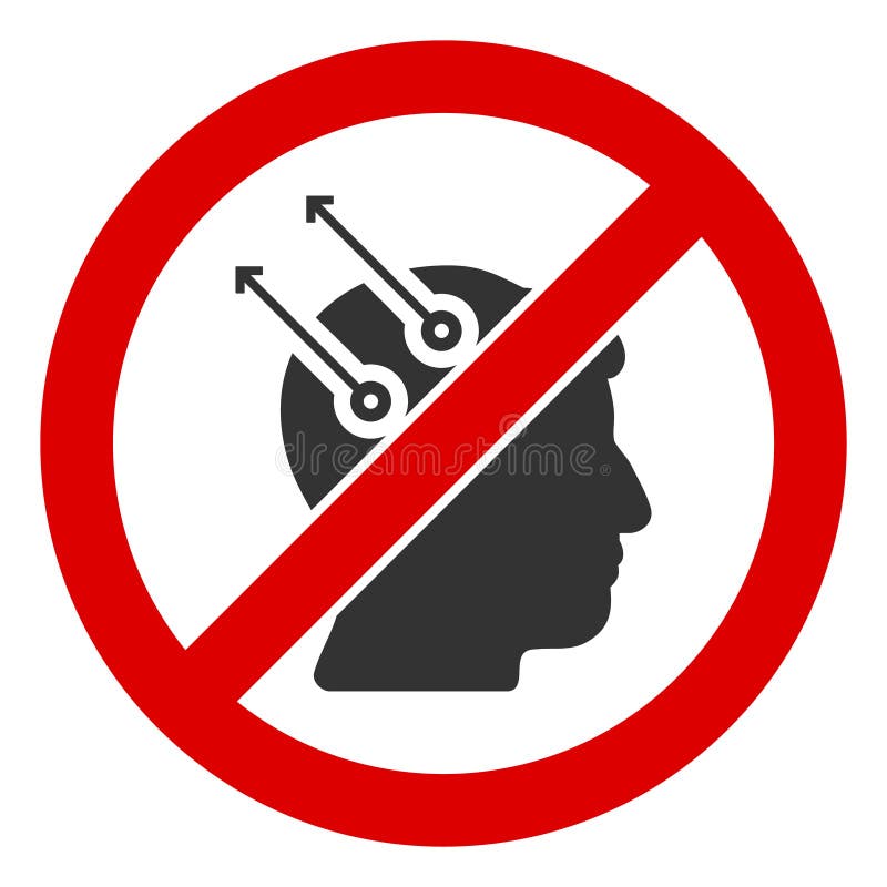 No Brain Sign Stock Illustrations – 693 No Brain Sign Stock ...