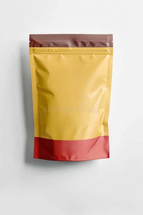 Resealable Bag with Vibrant Colors for Storage and Packaging Stock ...