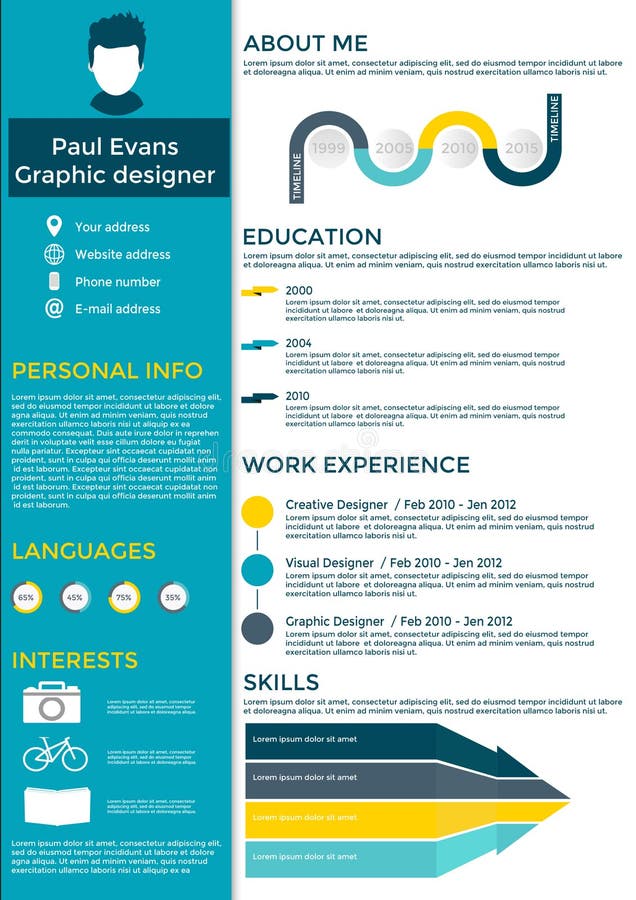 Cv Timeline Stock Illustrations – 650 Cv Timeline Stock Illustrations ...