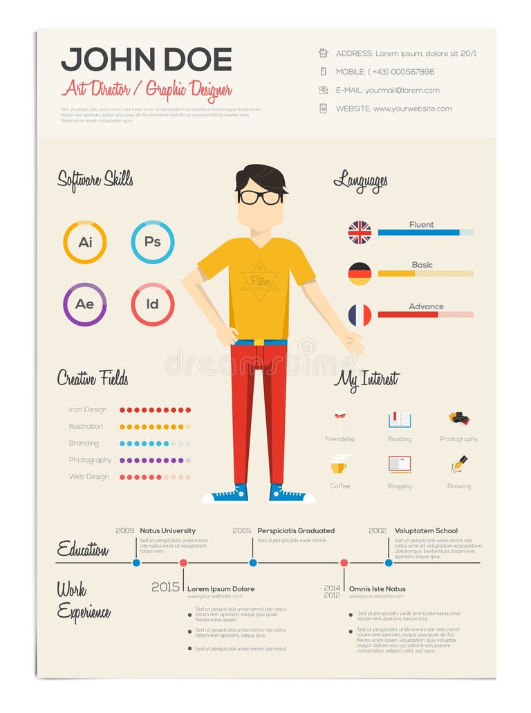 Resume Graph Stock Illustrations – 2,038 Resume Graph Stock ...