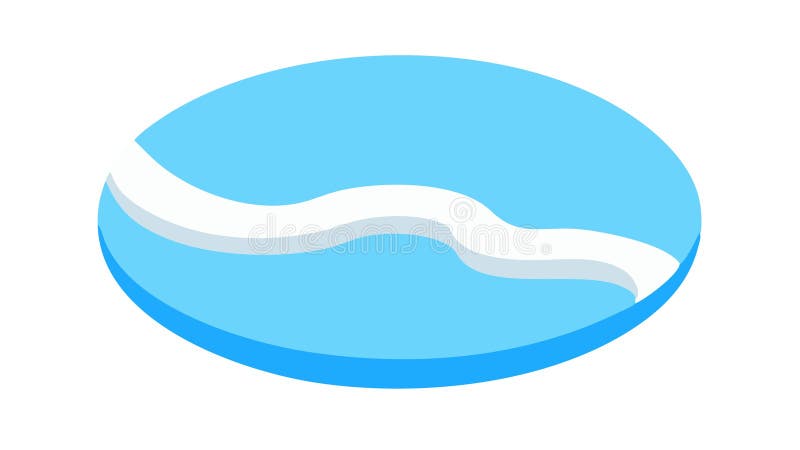 Flat River Water Icon Vector Graphic Illustration, Vector Design ...
