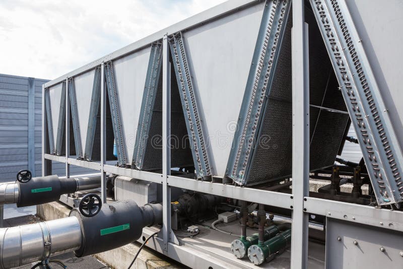 Cooling air conditioning stock photo. Image of equipment - 122478240