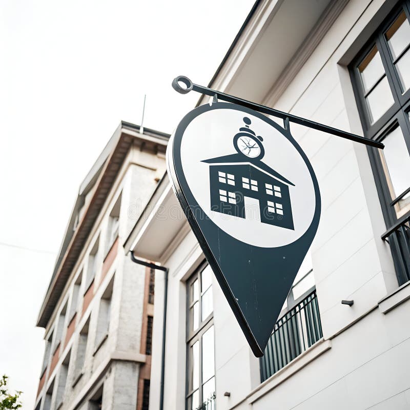 School Location Symbol Stock Illustrations – 4,370 School Location ...