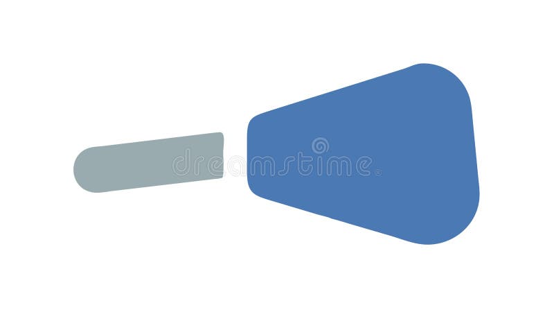 Flat Scraper Tool Icon Vector Illustration for Cleaning Tasks, Vector ...