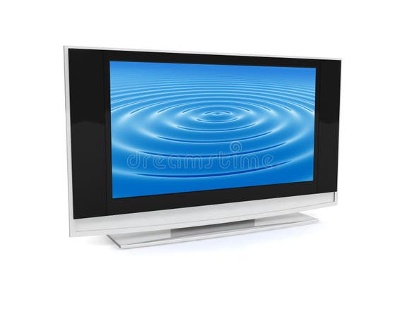 Flat screen stock illustration. Illustration of crystal - 10920351