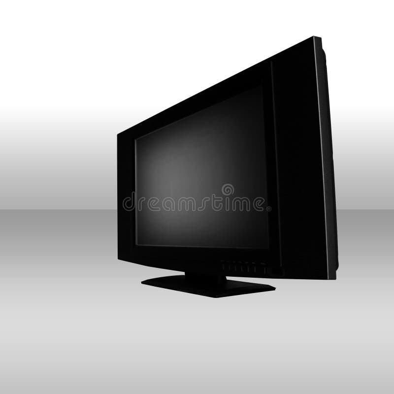 Flat screen stock photo. Image of monitor, flat, computer - 5194020