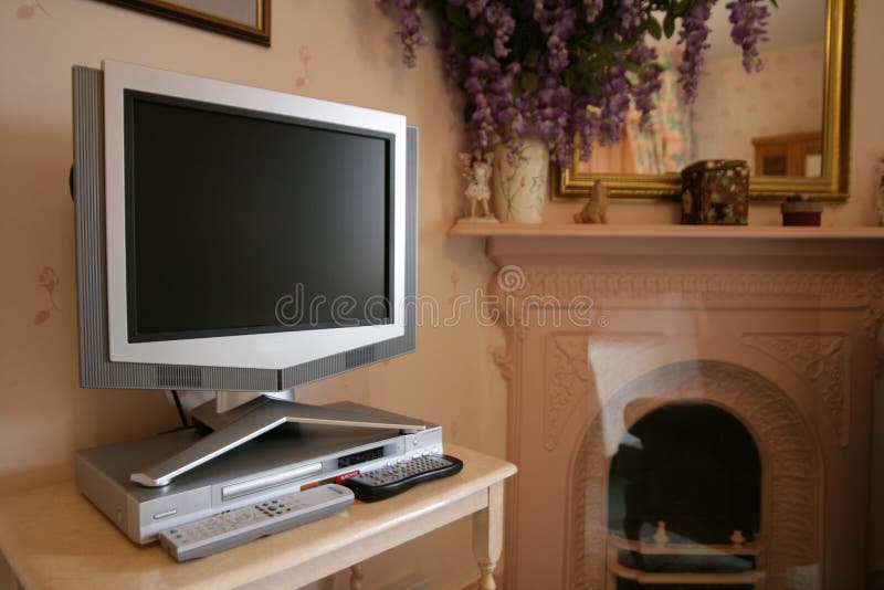 Flat screen tv stock photo. Image of place, television - 1312420