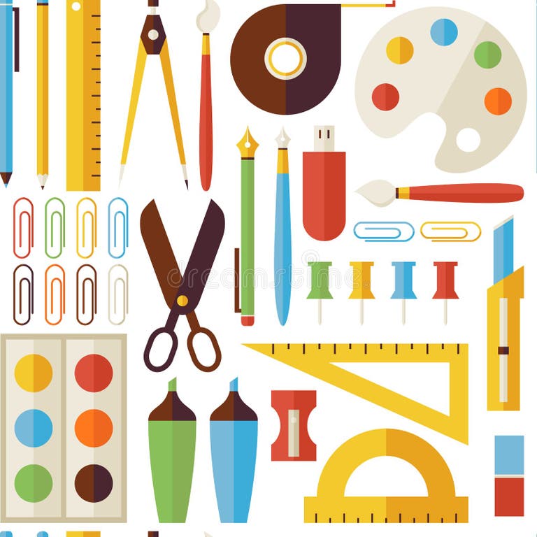 School Instruments Stock Illustrations – 6,412 School Instruments Stock ...