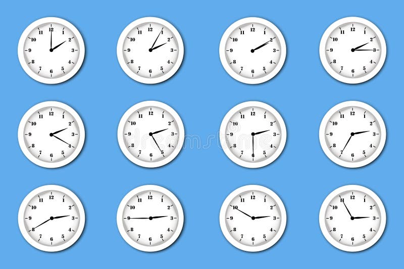 Noon Digital Clock Stock Illustrations – 52 Noon Digital Clock Stock ...