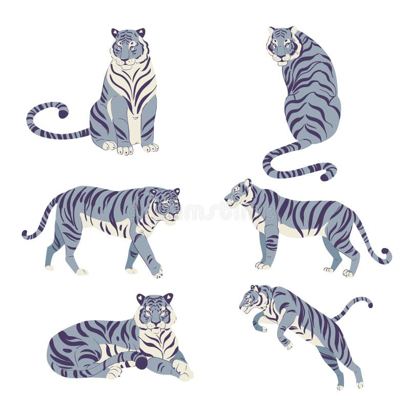 Flat Tigers Stock Illustrations – 890 Flat Tigers Stock Illustrations ...