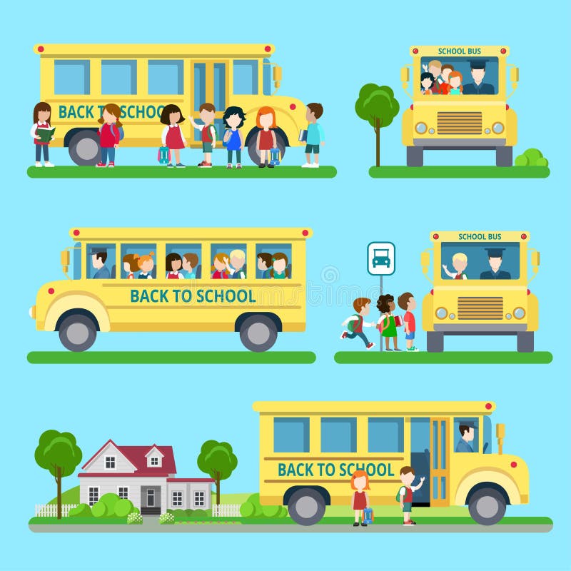Pick Up School Stock Illustrations – 162 Pick Up School Stock ...