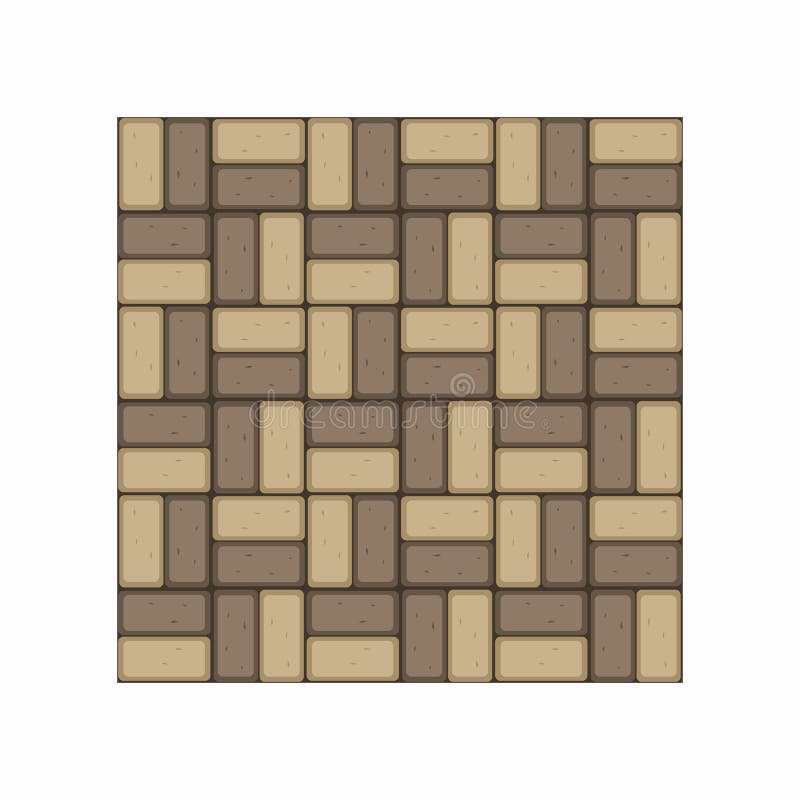 Flat Set of Textures Ground or Materials for Games Stock Vector ...