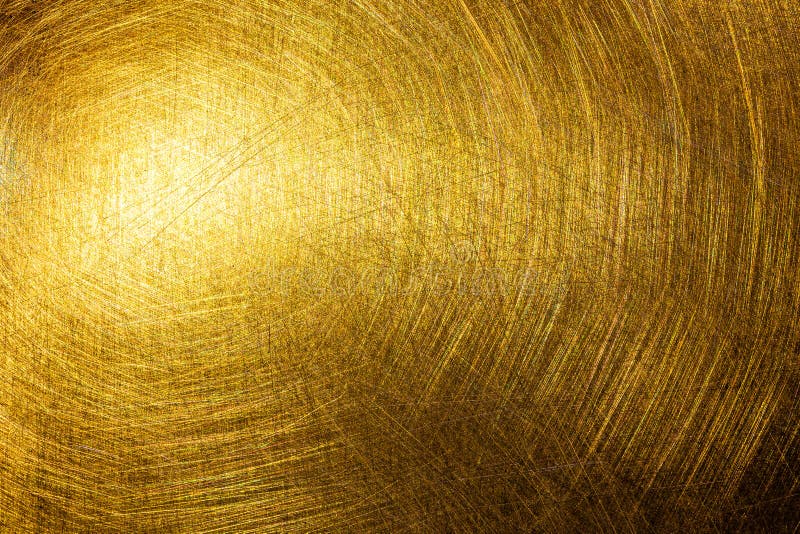 Flat Shiny Brushed Brass Texture with Random Pattern Stock Photo ...