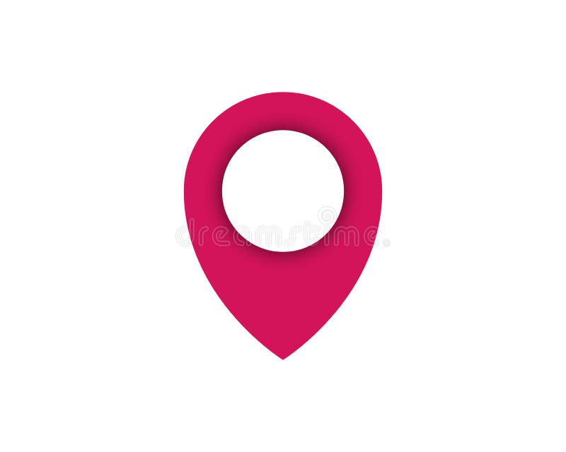 Flat Simple Marker with Map Vector Icon Template Design Colorful ...