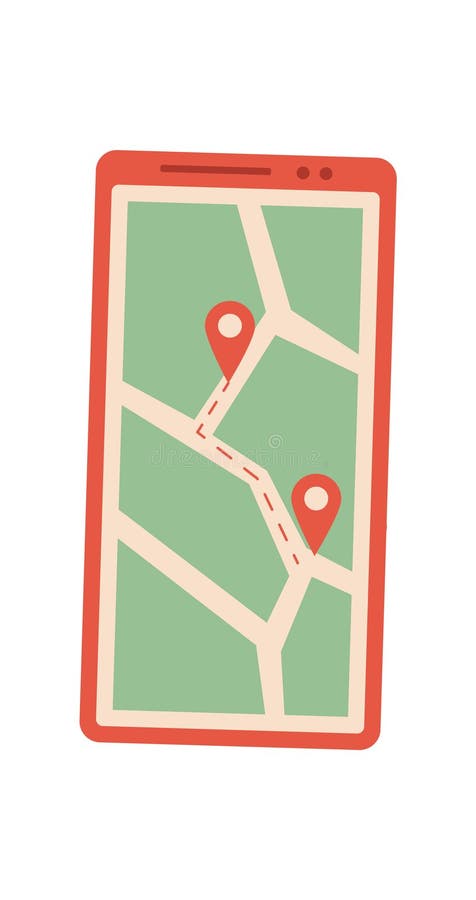 Mapped Locations Stock Illustrations – 13 Mapped Locations Stock ...