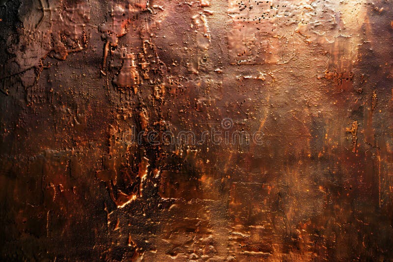 A Flat Smooth Copper Background with Soft Lighting, High Resolution ...