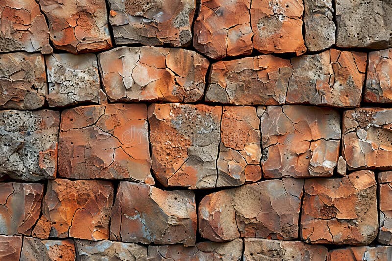 Flat Smooth Terracotta Texture, Top View, High Resolution Photography ...