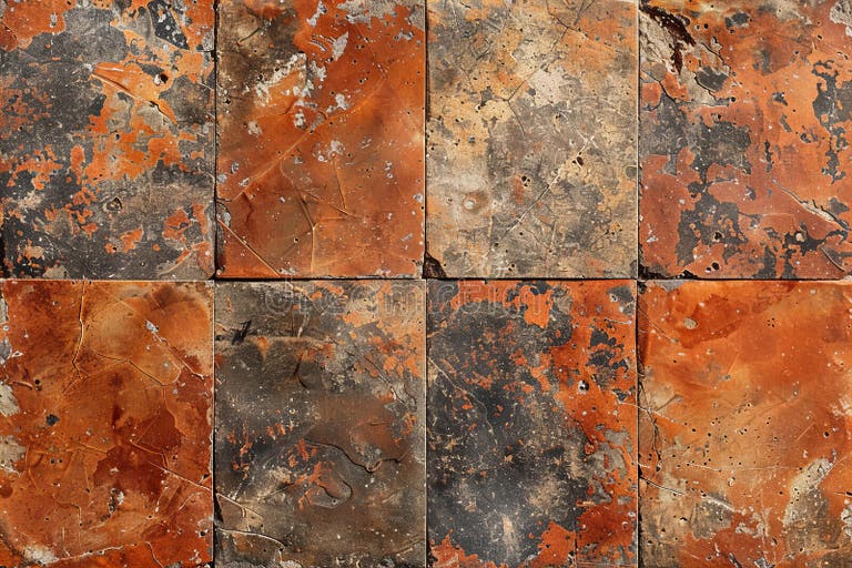 Flat Smooth Terracotta Texture, Top View, High Resolution Photography ...