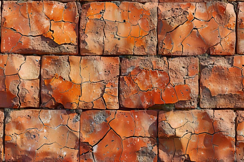 Flat Smooth Terracotta Texture, Top View, High Resolution Photography ...