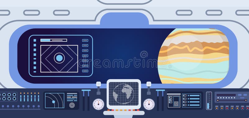 Spaceship Control Panels Stock Illustrations – 314 Spaceship Control ...