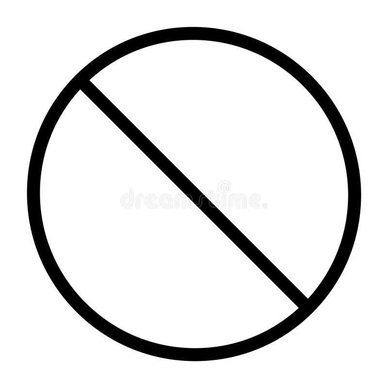 Flat Stop Icon Isolated on White Background. Modern Vector Illustration ...