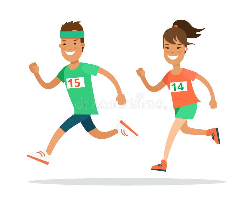 Athlete Man Running. Isolated Vector Illustration. Stock Vector ... Athlete Man Running. Isolated Vector Illustration. Stock Vector ...