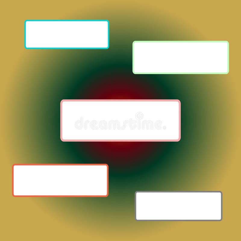 Flat Style Banner with Place for Text on Signs Stock Vector ...