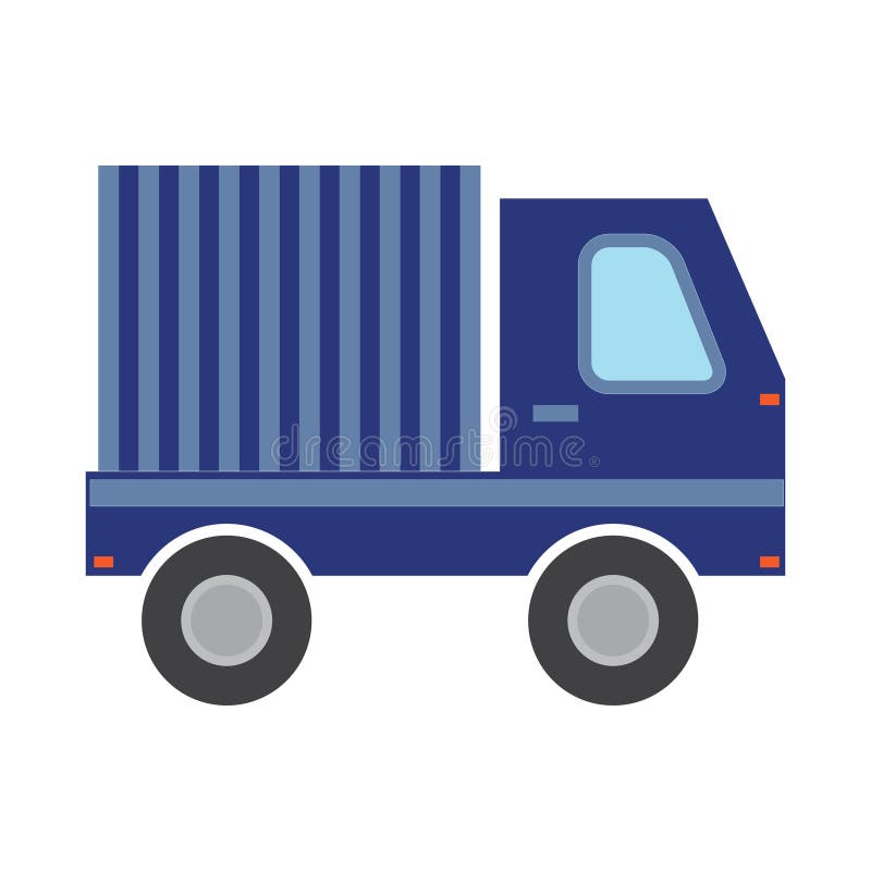Blue Delivery Truck Stock Illustrations – 18,133 Blue Delivery Truck ...