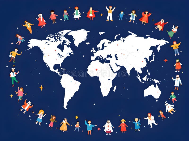 Unity in Diversity: a Global Celebration of Inclusion Stock ...