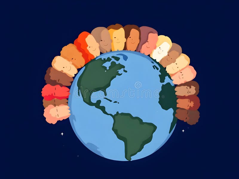 Unity in Diversity: a Global Celebration of Inclusion Stock ...