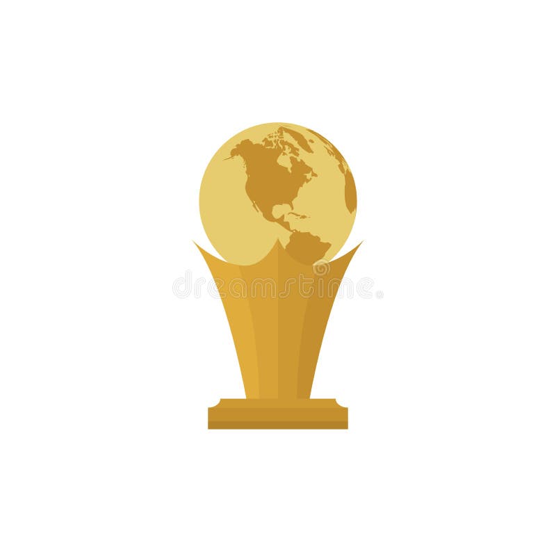 Flat Style World Cup Design Stock Vector - Illustration of design ...