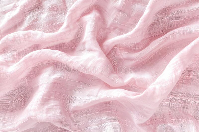 A Flat Surface of Light Pink Linen Fabric with Subtle Weave, Perfect ...
