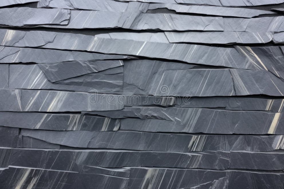 Flat Surface of Newly Cut Slate Stock Image - Image of flat, stone ...