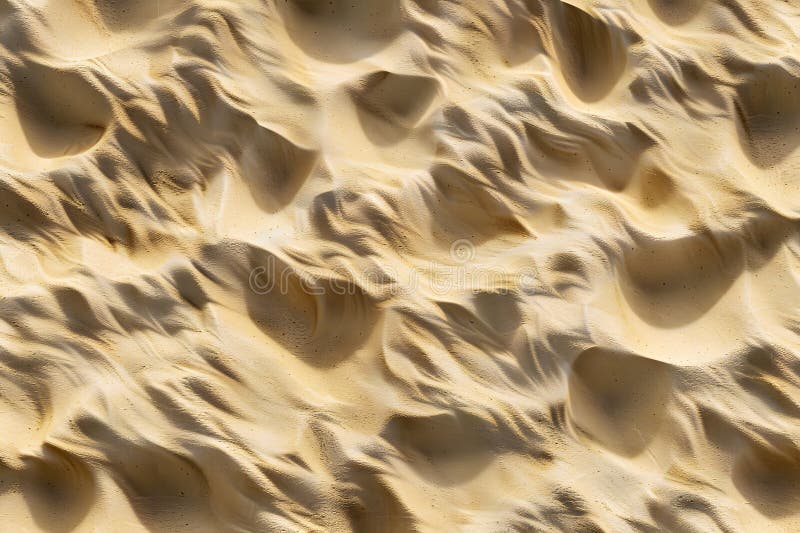 Photorealistic Sand Texture, Top View Stock Illustration - Illustration ...