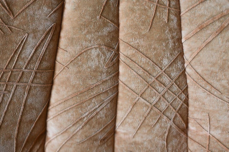 Flat Texture of Beige Sofa Fabric Stock Photo - Image of textile ...