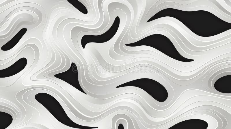 Stunning Elegant Ripples Design with Intricate Details and Seamless ...