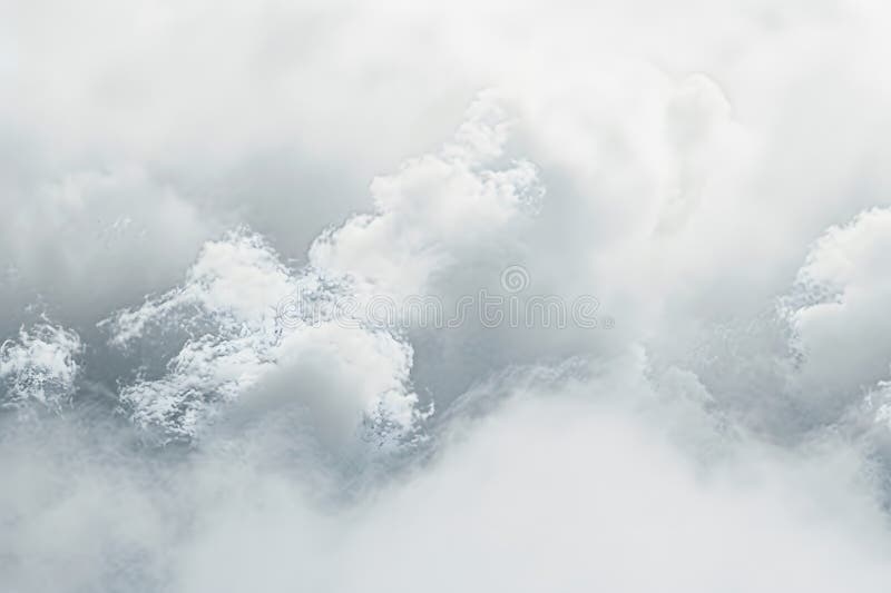 Ethereal White Cloud Texture Background Stock Illustration ...