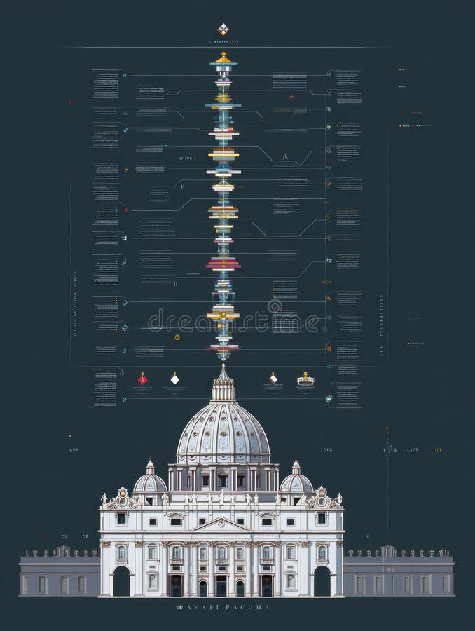 Vatican Timeline with Key Dates Highlighting Historical Events and ...