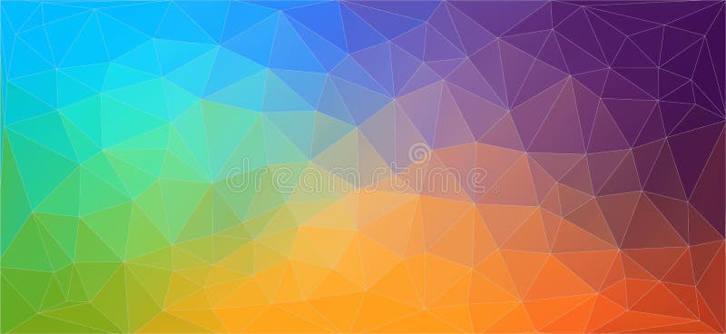 Flat Triangle Background. Abstract Wallpapper Stock Vector ...