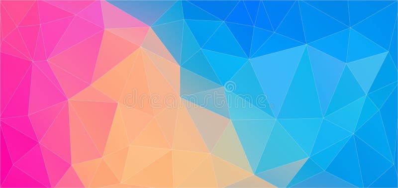 Flat Triangle Geometric Background for Design - Vector Stock Vector ...