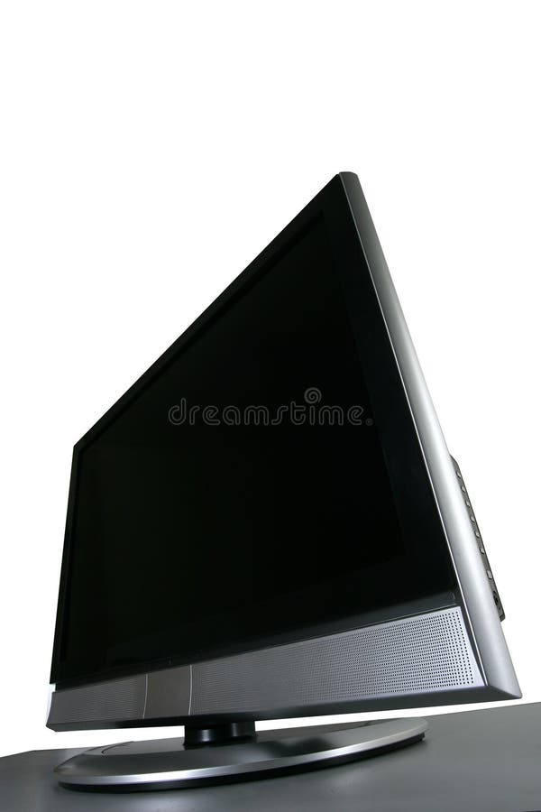 Flat tv stock image. Image of global, modern, demand, live - 1668605