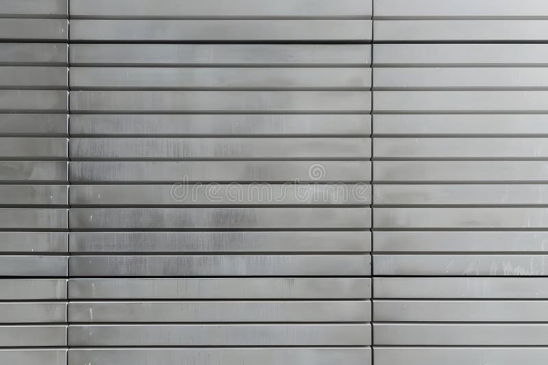 Minimalist Grey Wall with Horizontal Tiles Stock Illustration ...