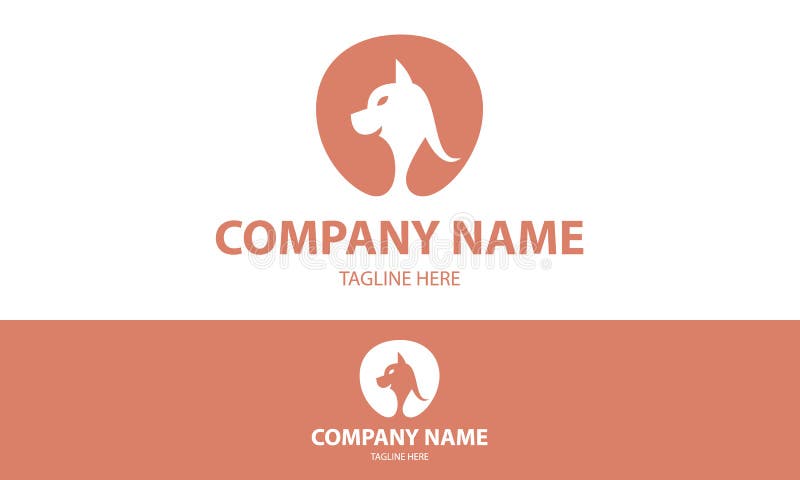 Monochrome Cream Color Alpaca Head Logo Design Stock Vector ...